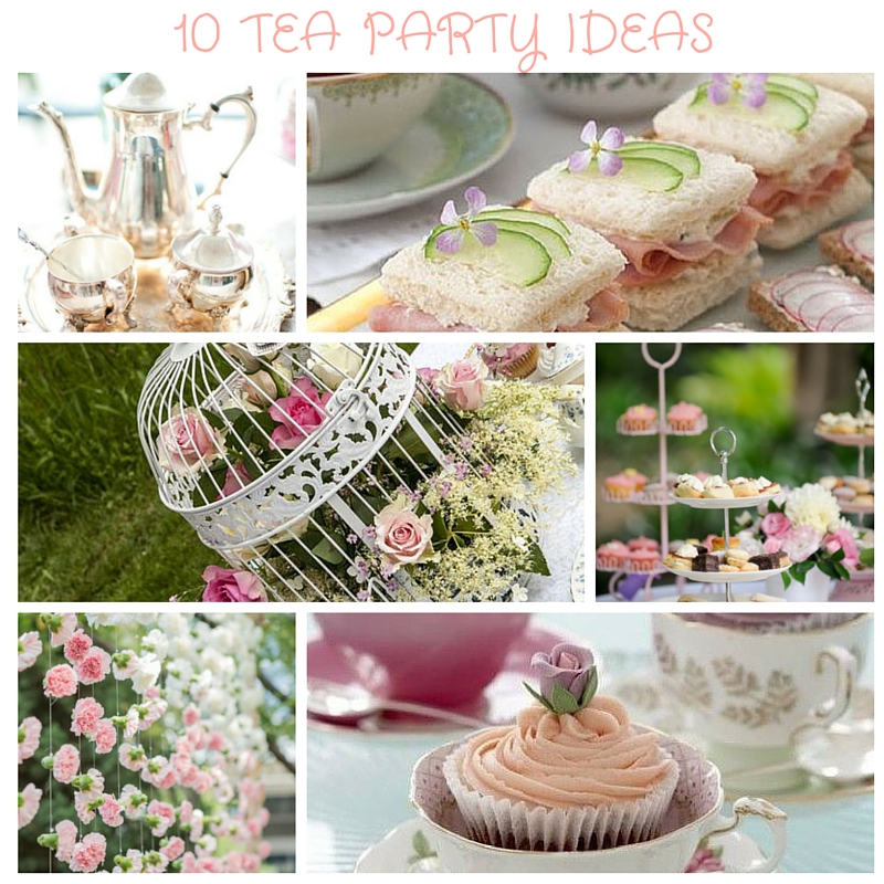 10 Awesome Tea Party Ideas – The Party Ville – Party planner Luxembourg ...