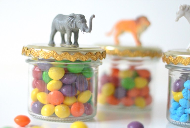 DIY: Animal Jars Favors – The Party Ville – Party planner Luxembourg ...